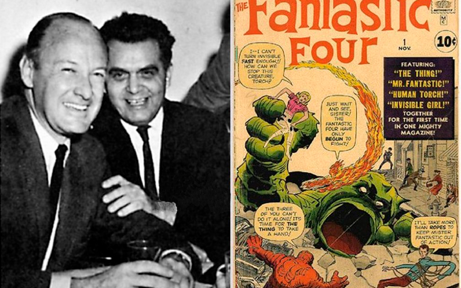 FANTASTIC FOUR. ALL THE CHARACTERS STAN LEE & JACK KIRBY CREATED THAT ...